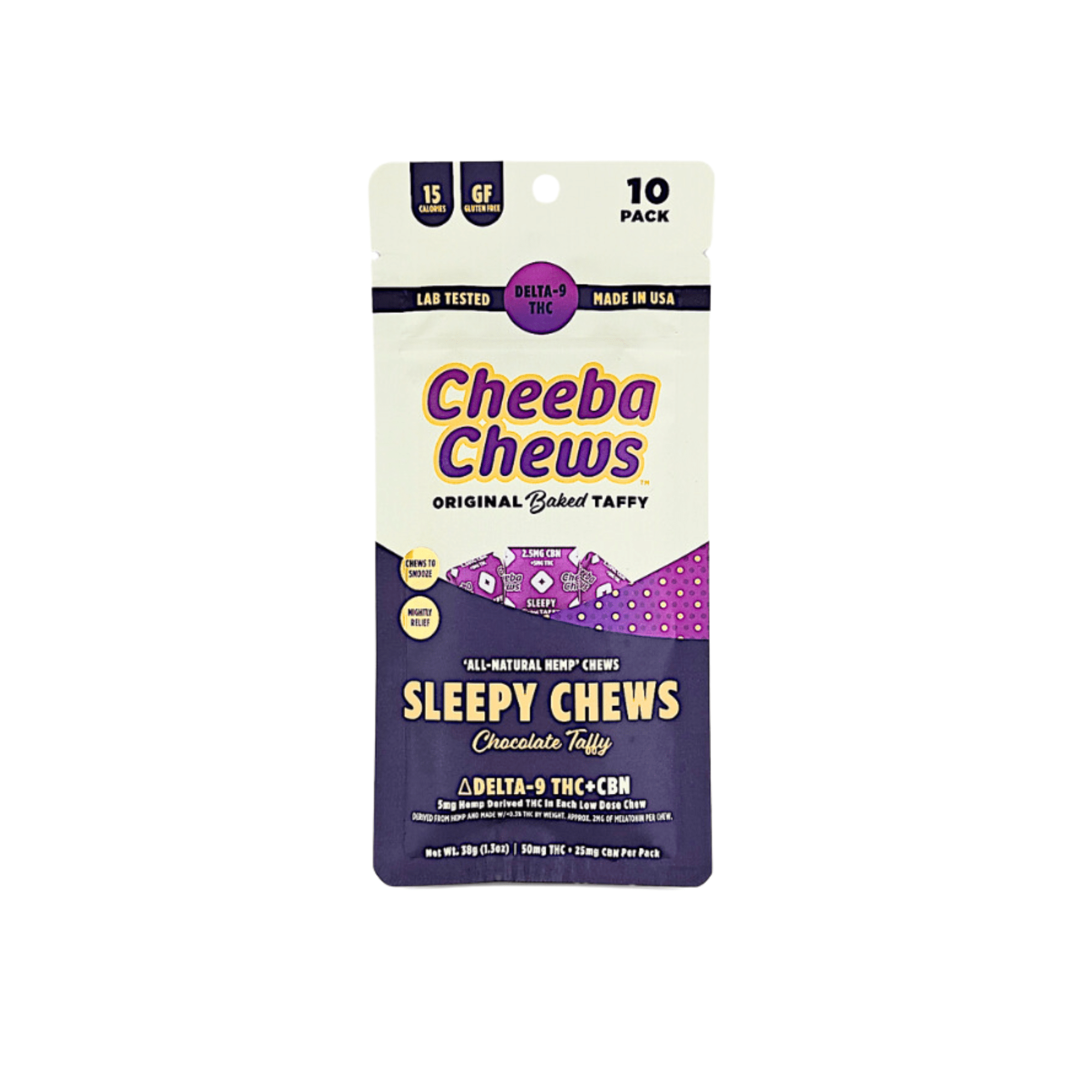 Order Sleepy Chocolate THC+CBN Taffy by Cheeba Chews – MARYJAE